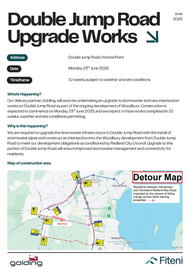 Double Jump Road Upgrade Works - Fiteni